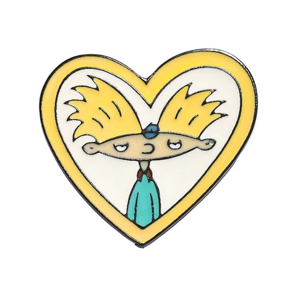Jewelry | 52 Hey Arnold Enamel Pin | Poshmark